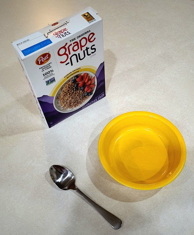 If this is Grape Nuts, it must be Thursday – The Siouxland Observer